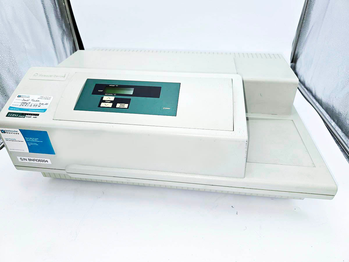 Molecular Devices VersaMax Microplate reader with laptop and warranty