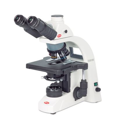 Motic BA310E Trinocular contrast compound microscope with 8MP camera p