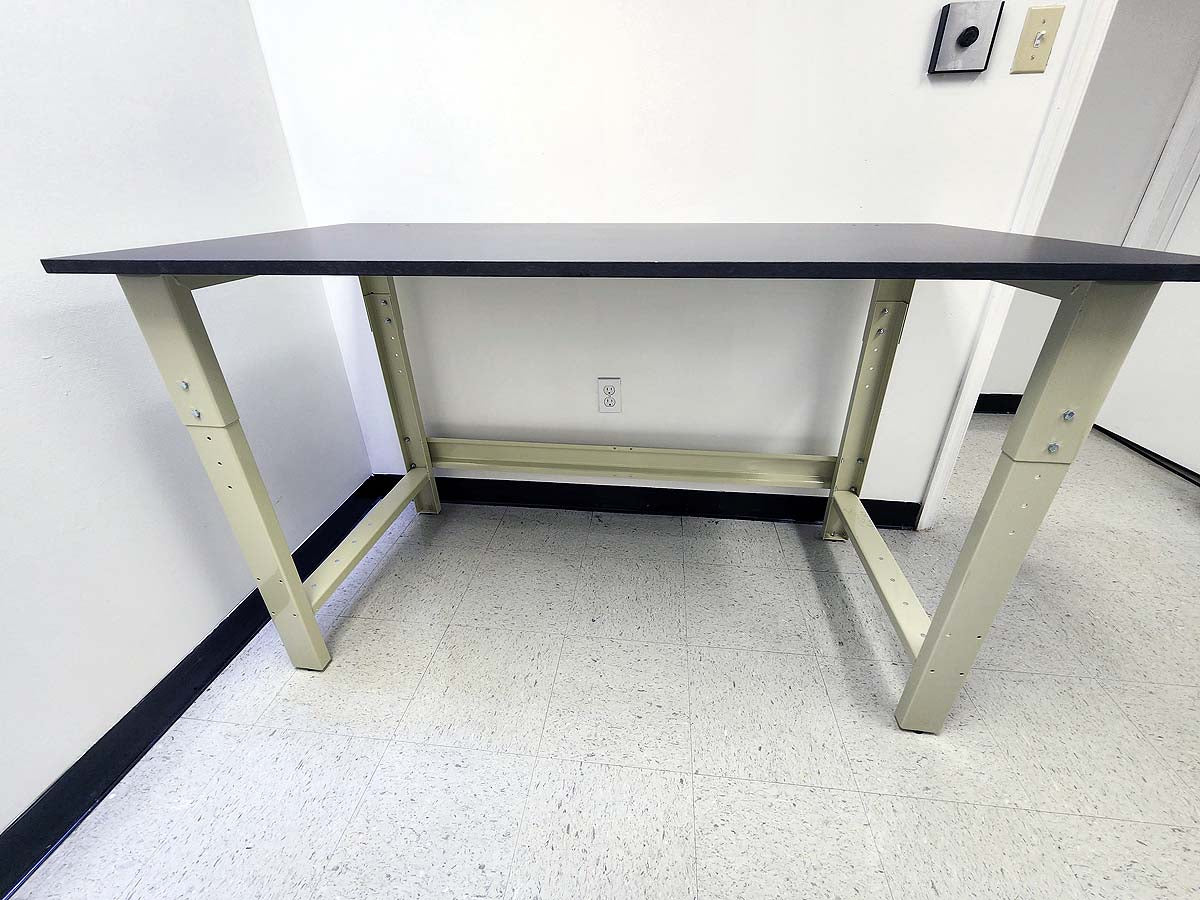 Quick Labs 6 foot light duty Lab table with phenolic resin countertop