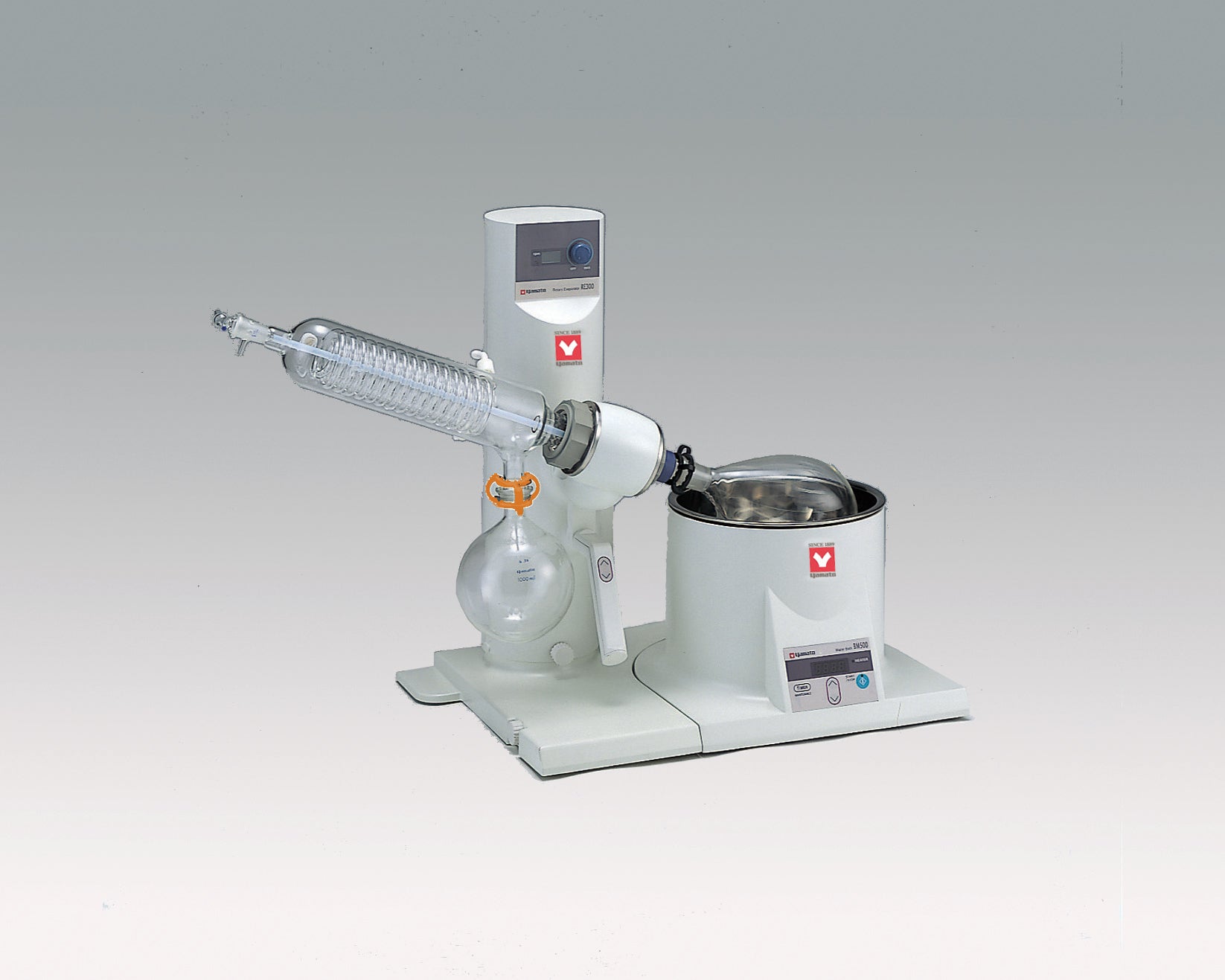 Yamato RE-301-AWV Basic and Economical Rotary Evaporator Complete Set